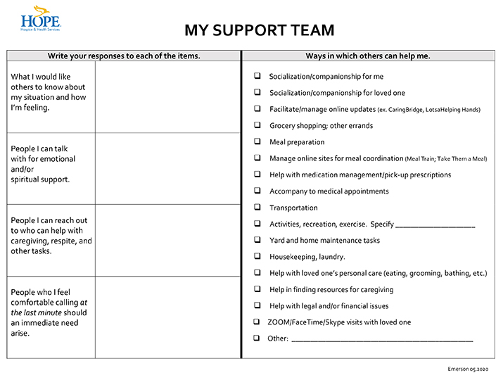 Caregiving Best Practices: Develop a Support System